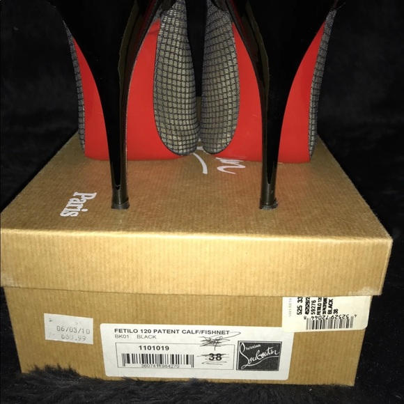 Christian Louboutin | Shoes | Christian Louboutin Fetilo Peeptoe Pump ...